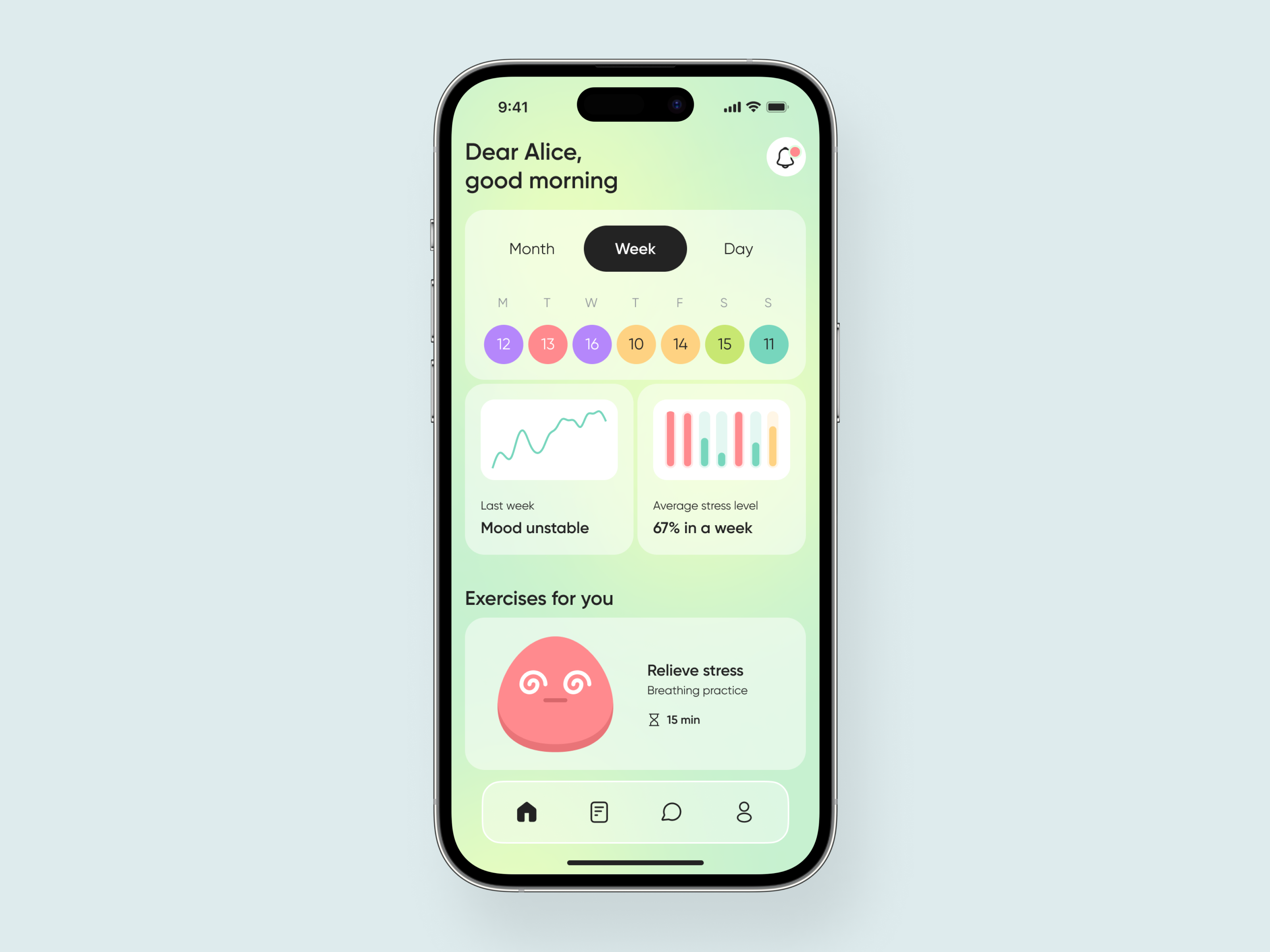 Mental Health Mobile App by Ronas IT | UI/UX Team on Dribbble
