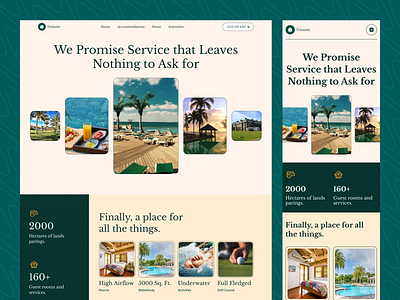 Unisuite – Hotel Website Design | About Us Page by Subash Chandra for ...