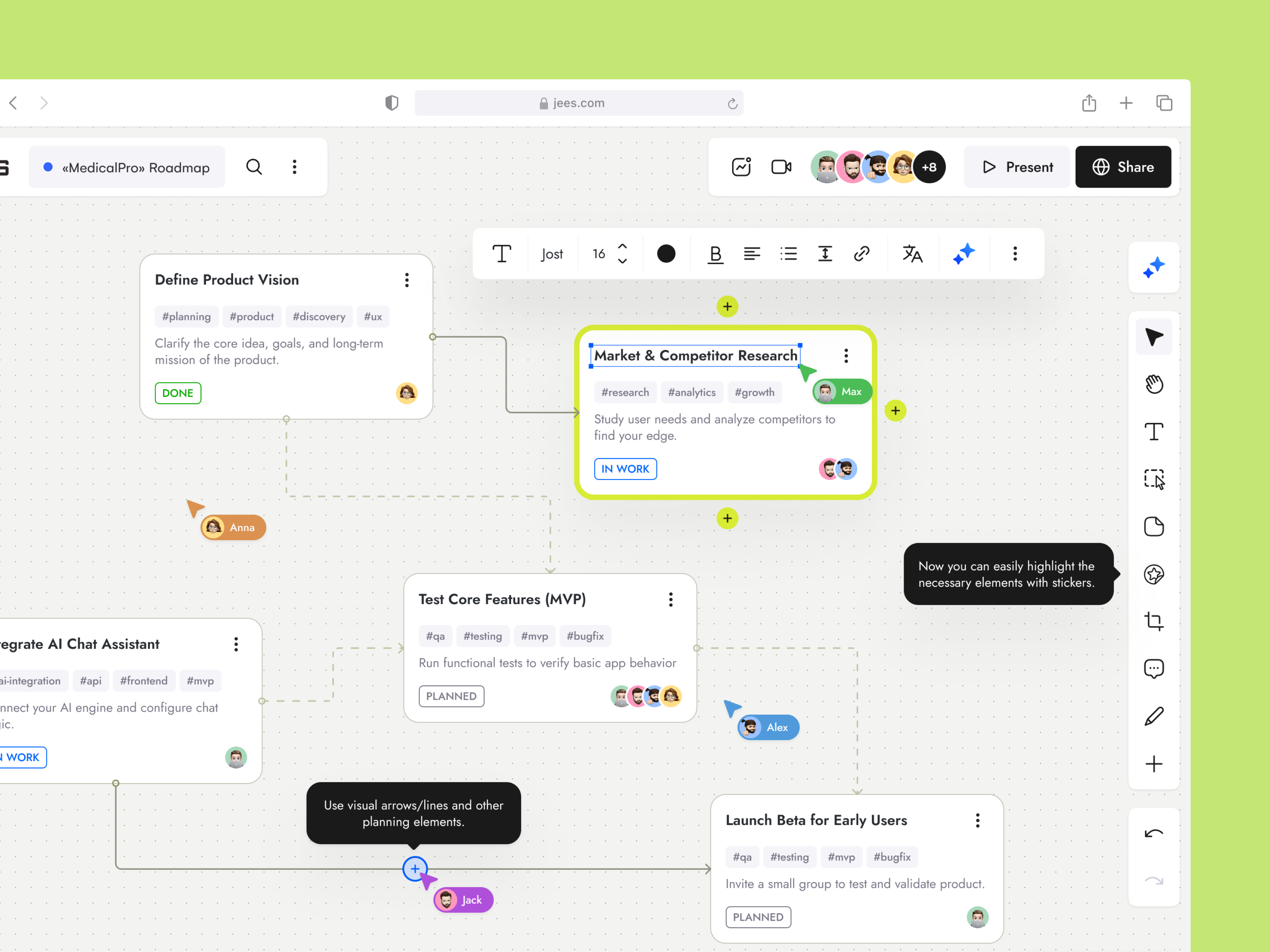 Road Map Tool Web App by Ronas IT | UI/UX Team on Dribbble