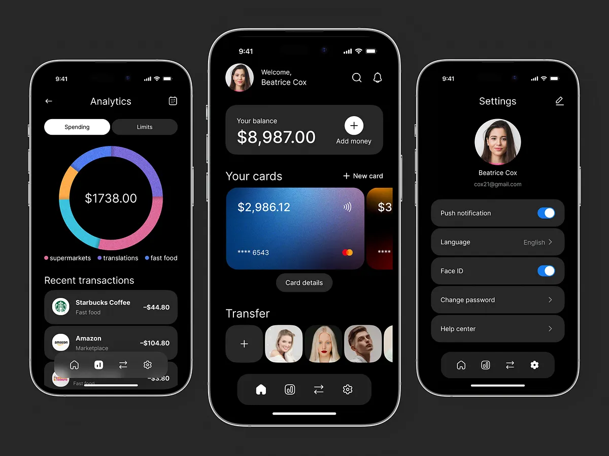 Browse thousands of Profile Screen App UI Design images for design ...