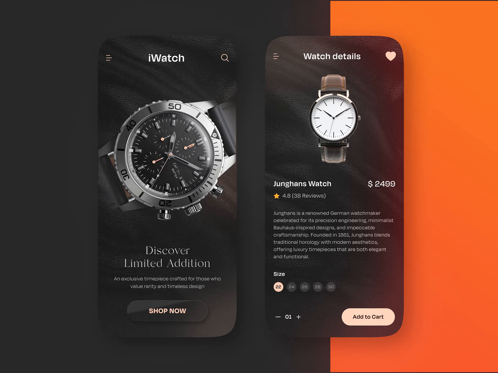 Ecommerce Watch Store App UI/UX Design (3D Concept) by Expert App Devs ...