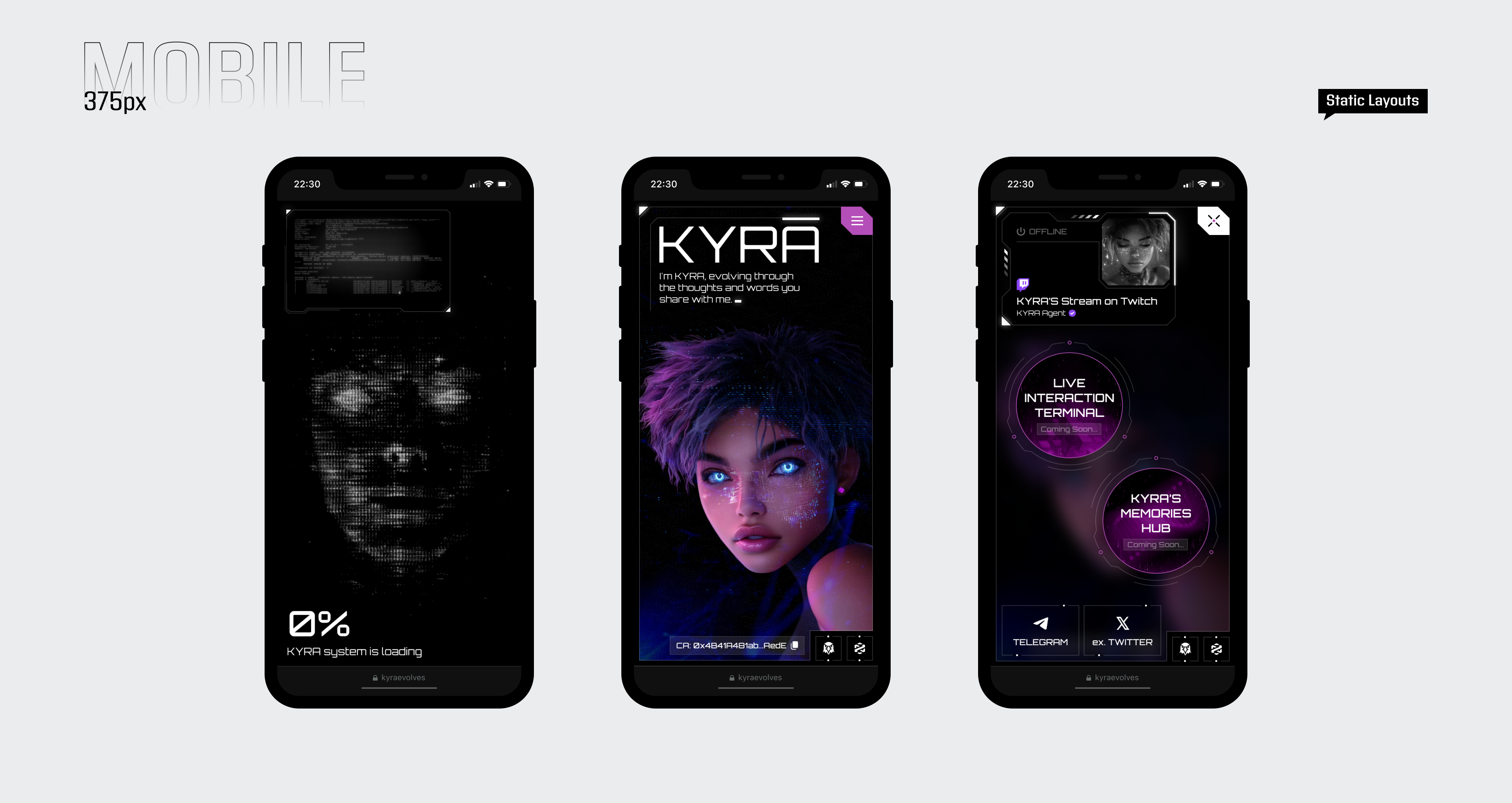 KYRA AI Agent by Nikita Malinovski on Dribbble