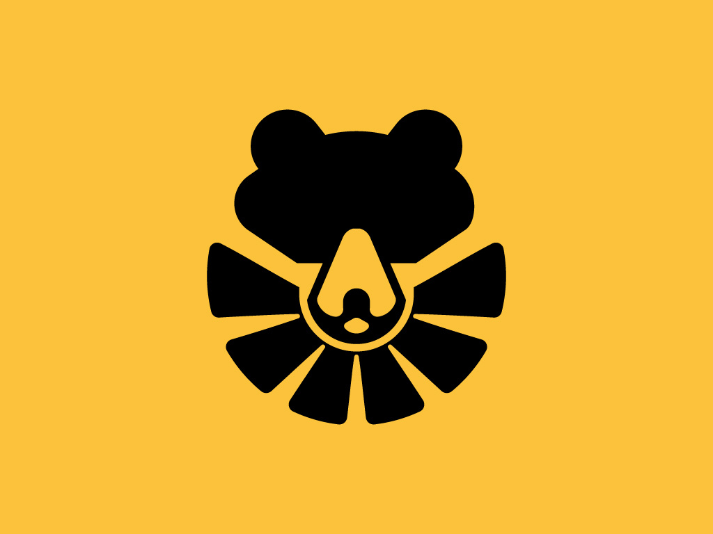 Rising bear logo. by RICO ZHAHRI on Dribbble