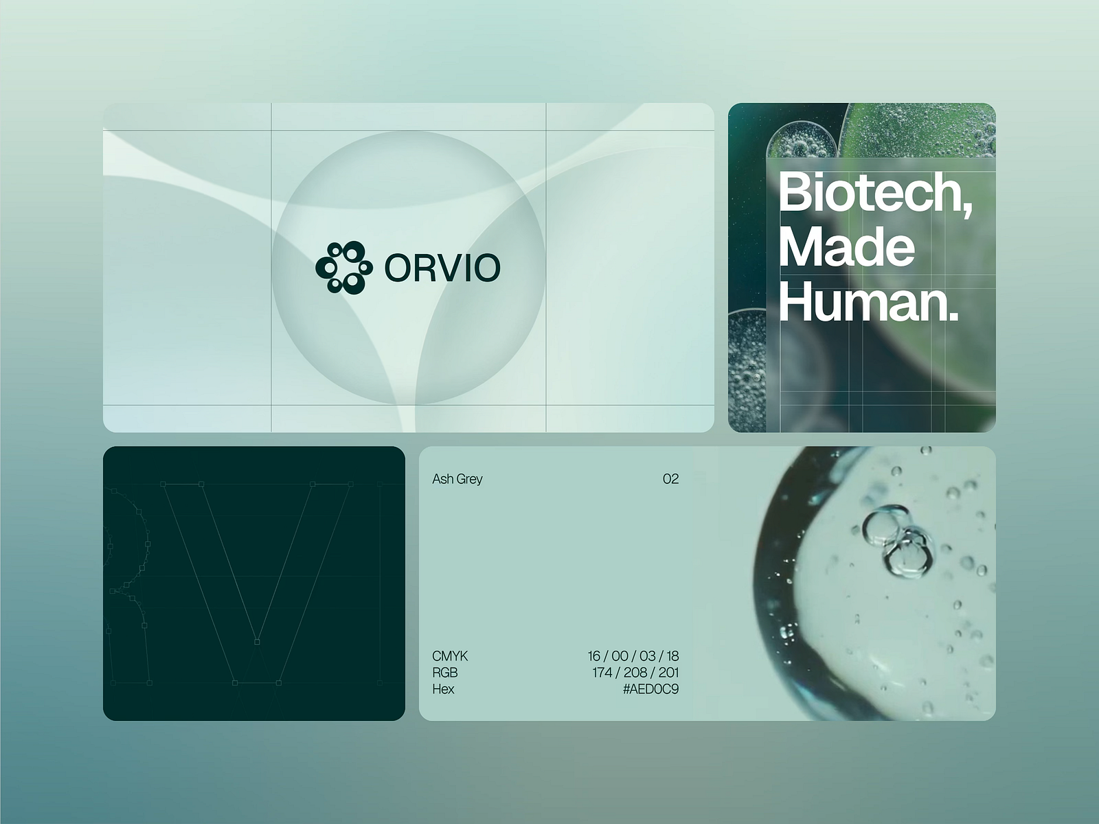 ORVIO - Visual Identity BioTech by Fachrul Rinaldi for Odama on Dribbble