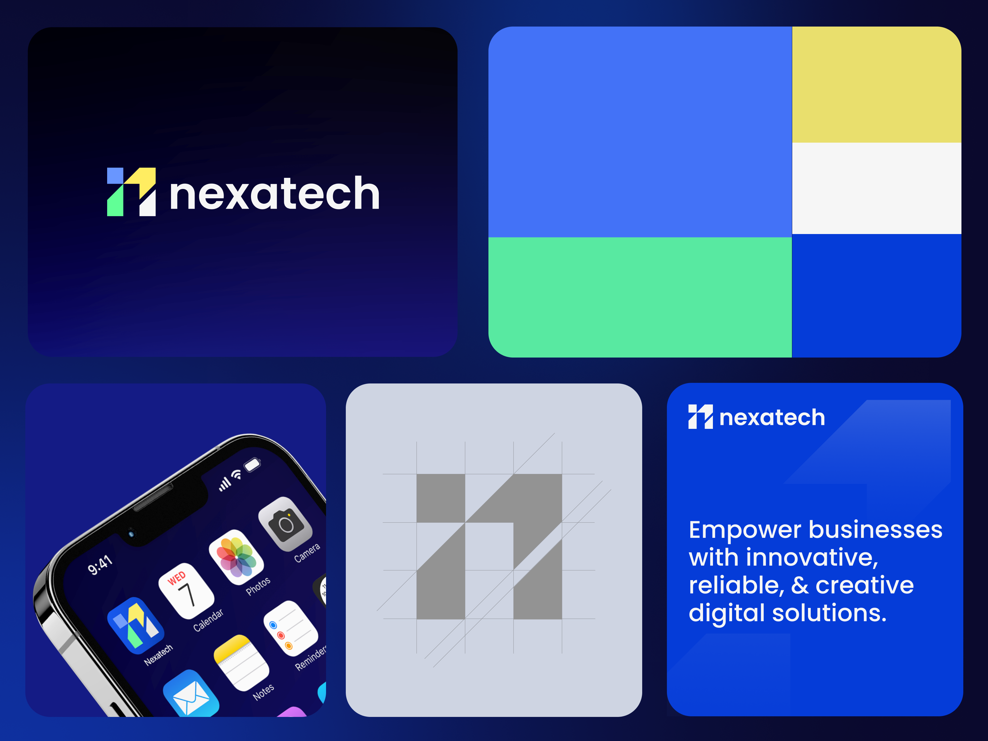 Brand Identity | Nexatech Logo Design by Fozlay Rabbi on Dribbble