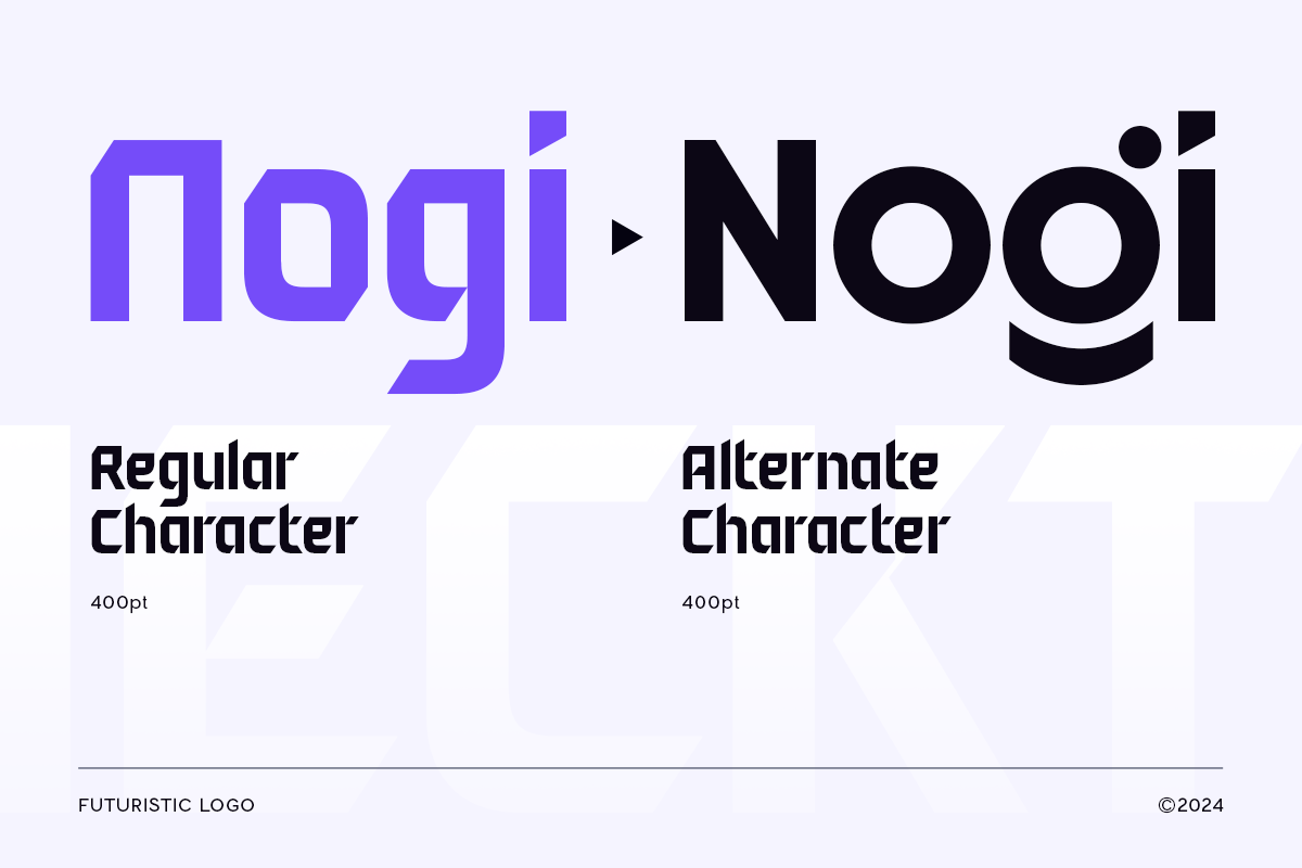 Necktar – Futuristic Logo Font for Bold, Next-Gen Branding 🤖 by Dareco ...