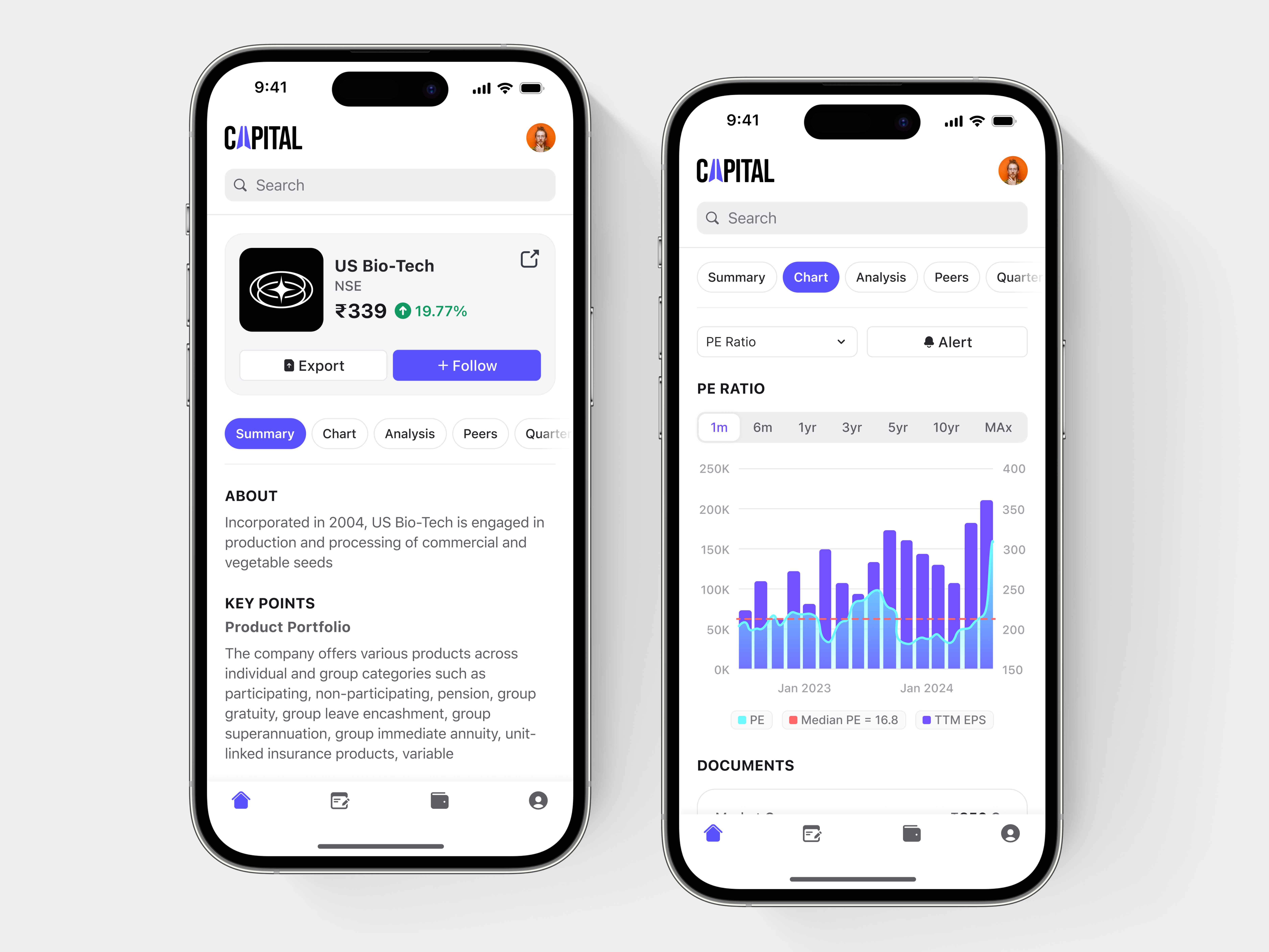 Browse thousands of Stock Market App UI images for design inspiration ...