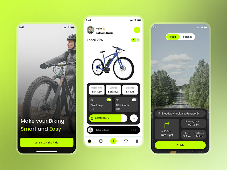 SmartRide App UI Design by Kaleem on Dribbble