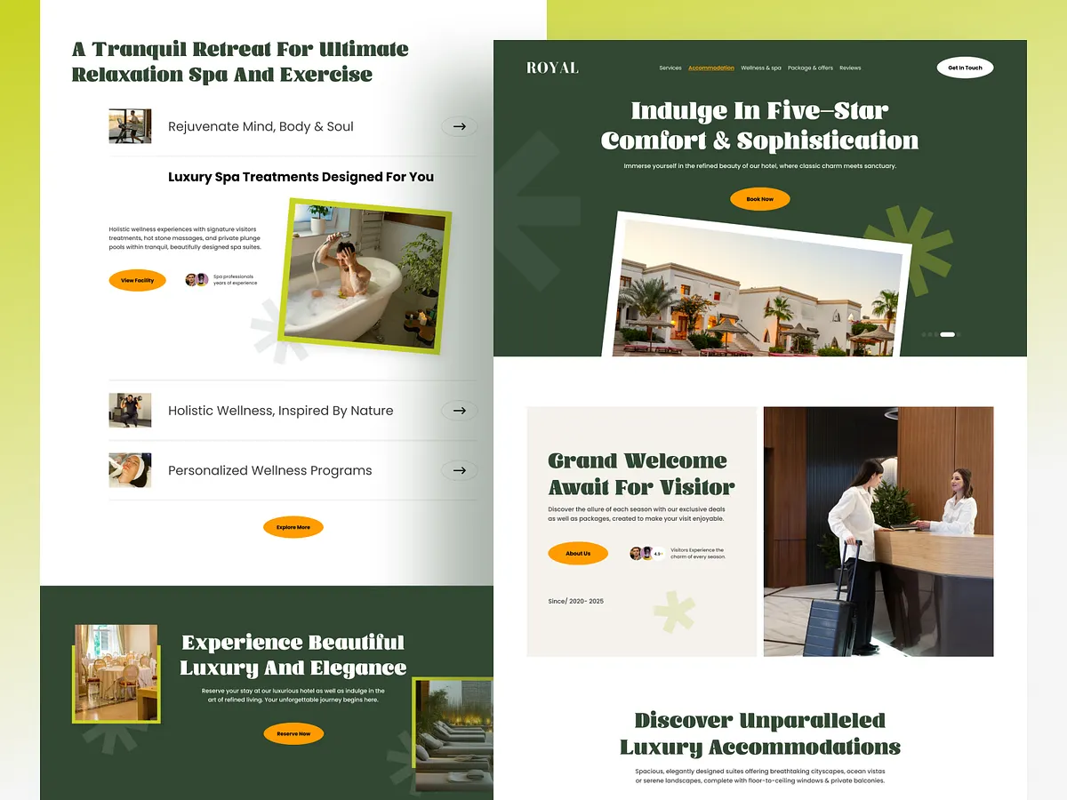 Browse thousands of Luxury Hotel images for design inspiration | Dribbble