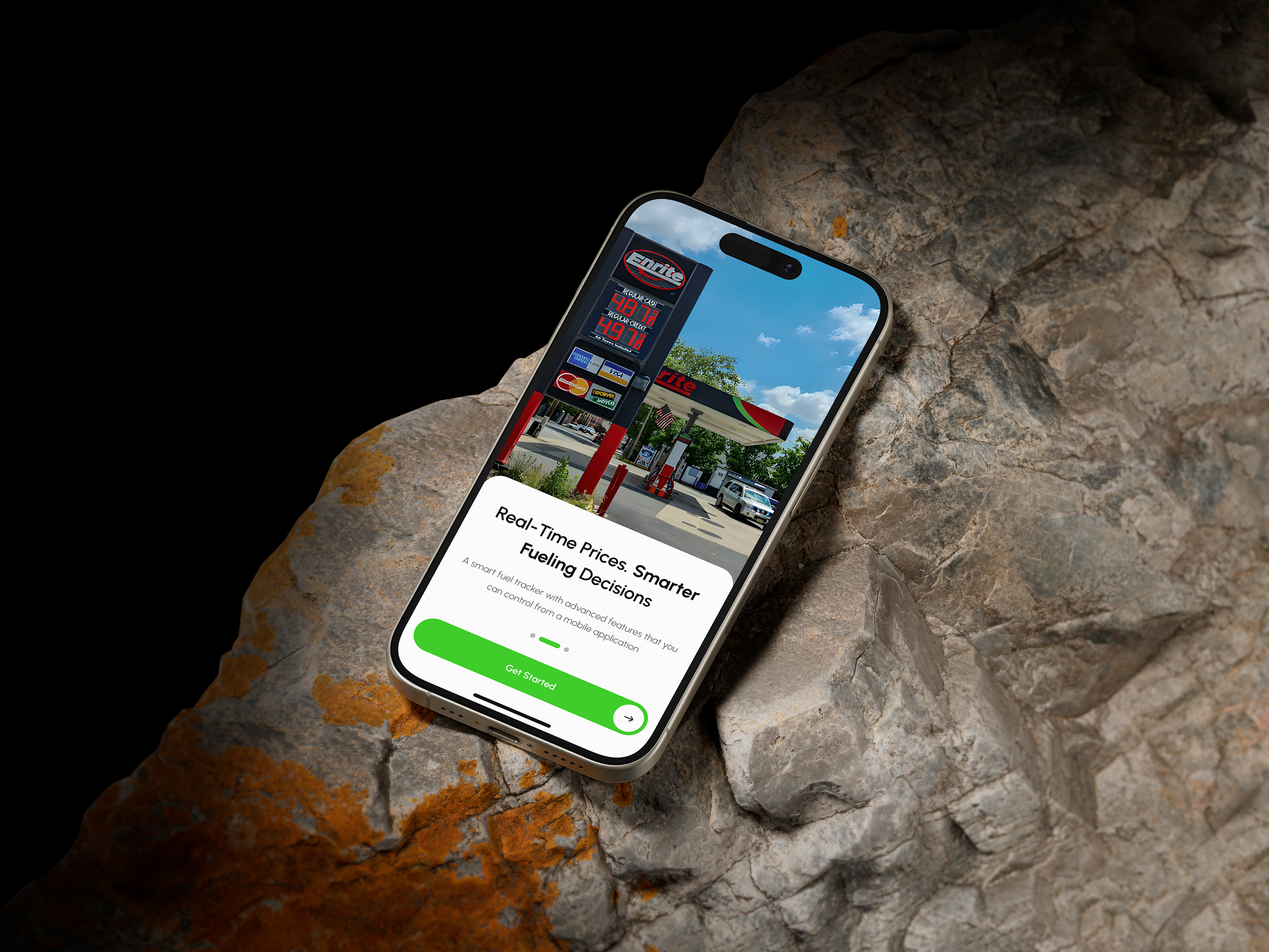 Onboarding Login Screen Fuel Station App Redesign By Rubel Hossain