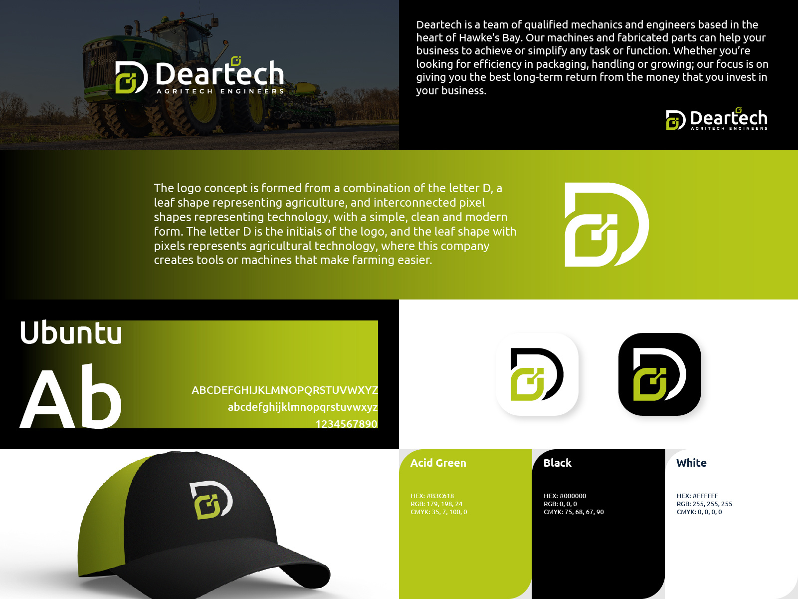 Logo for Deartech by Yusuf Asyari on Dribbble