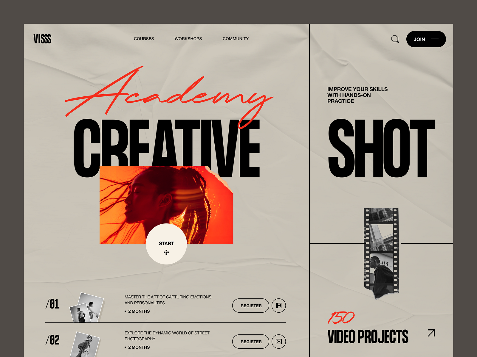 Website for an Education Platform VISSS by Halo UI/UX for HALO LAB on ...