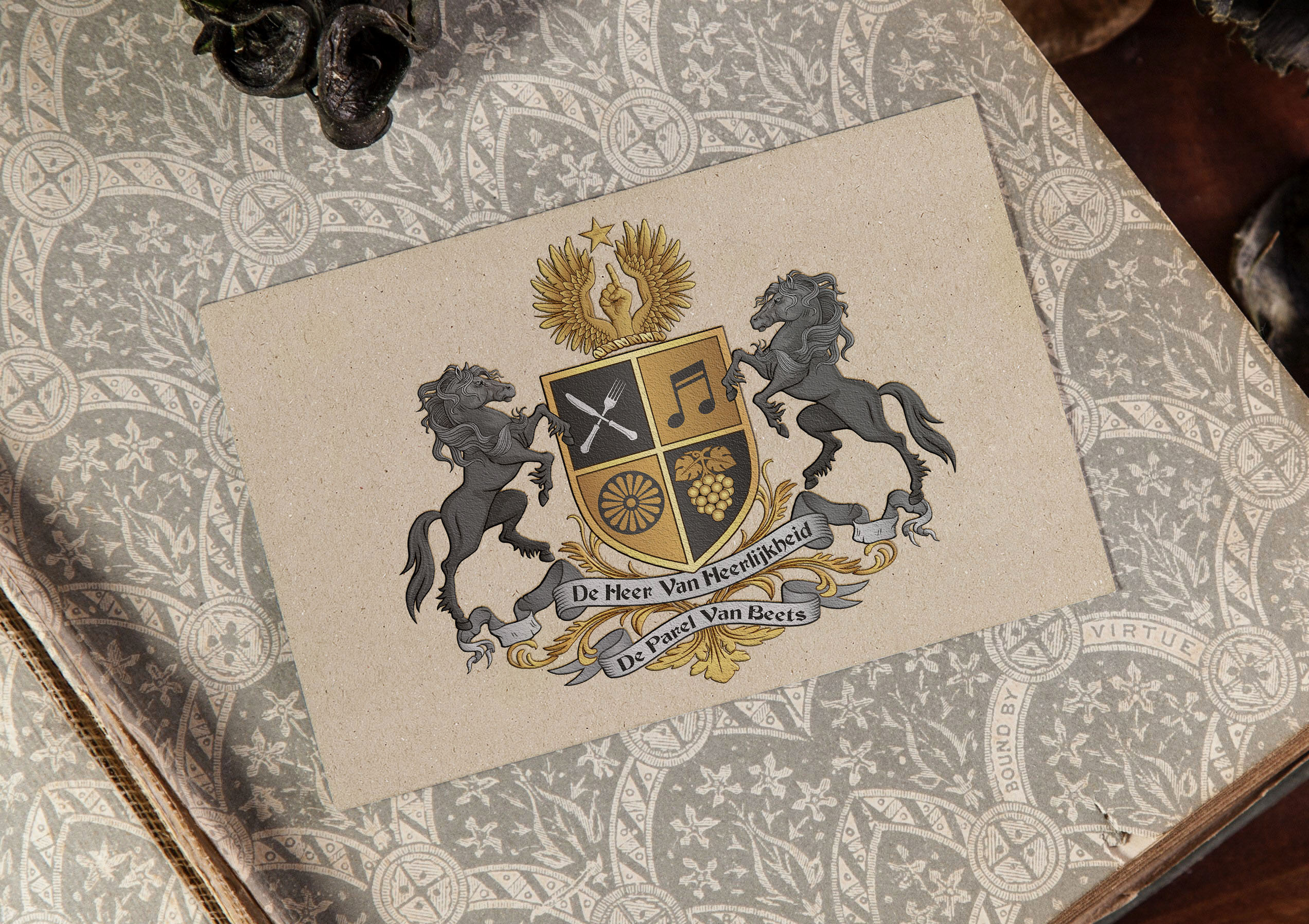 Coat of Arms - Family Crest by Frances S on Dribbble