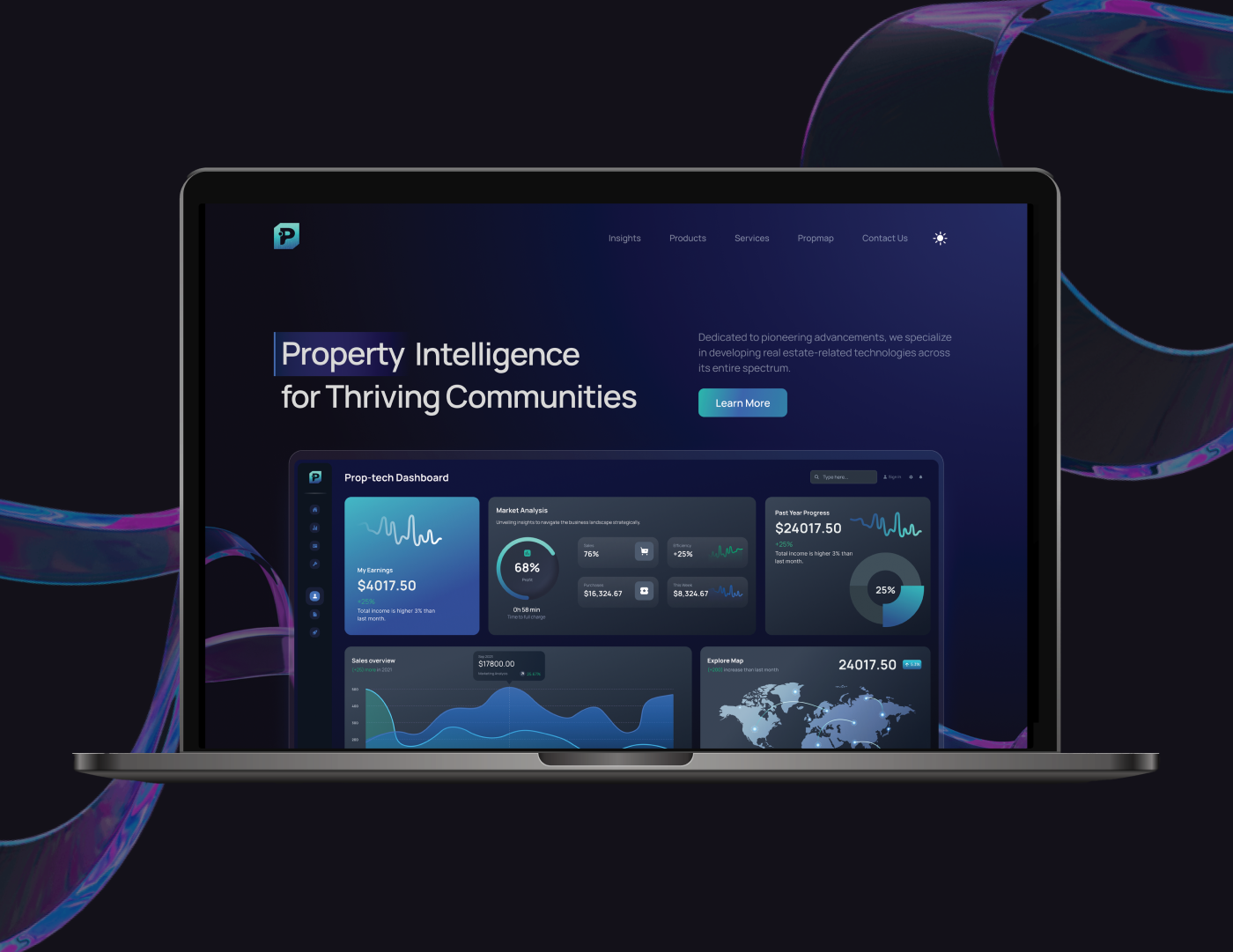 PropSure Real Estate Website | Cutting-Edge Real Estate by uxahmed on ...