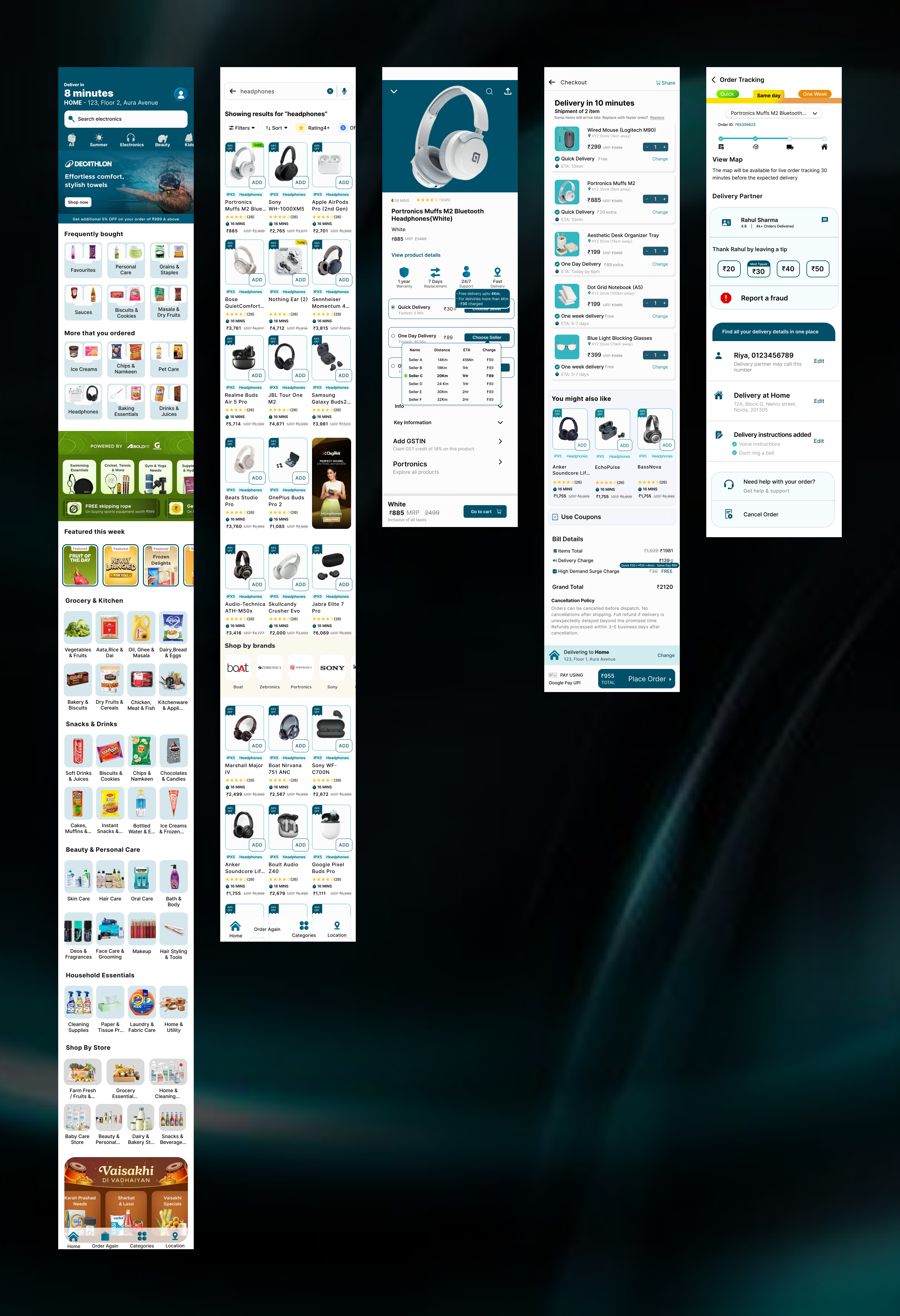 Redesigning Of Blinkit designs, themes, templates and downloadable ...