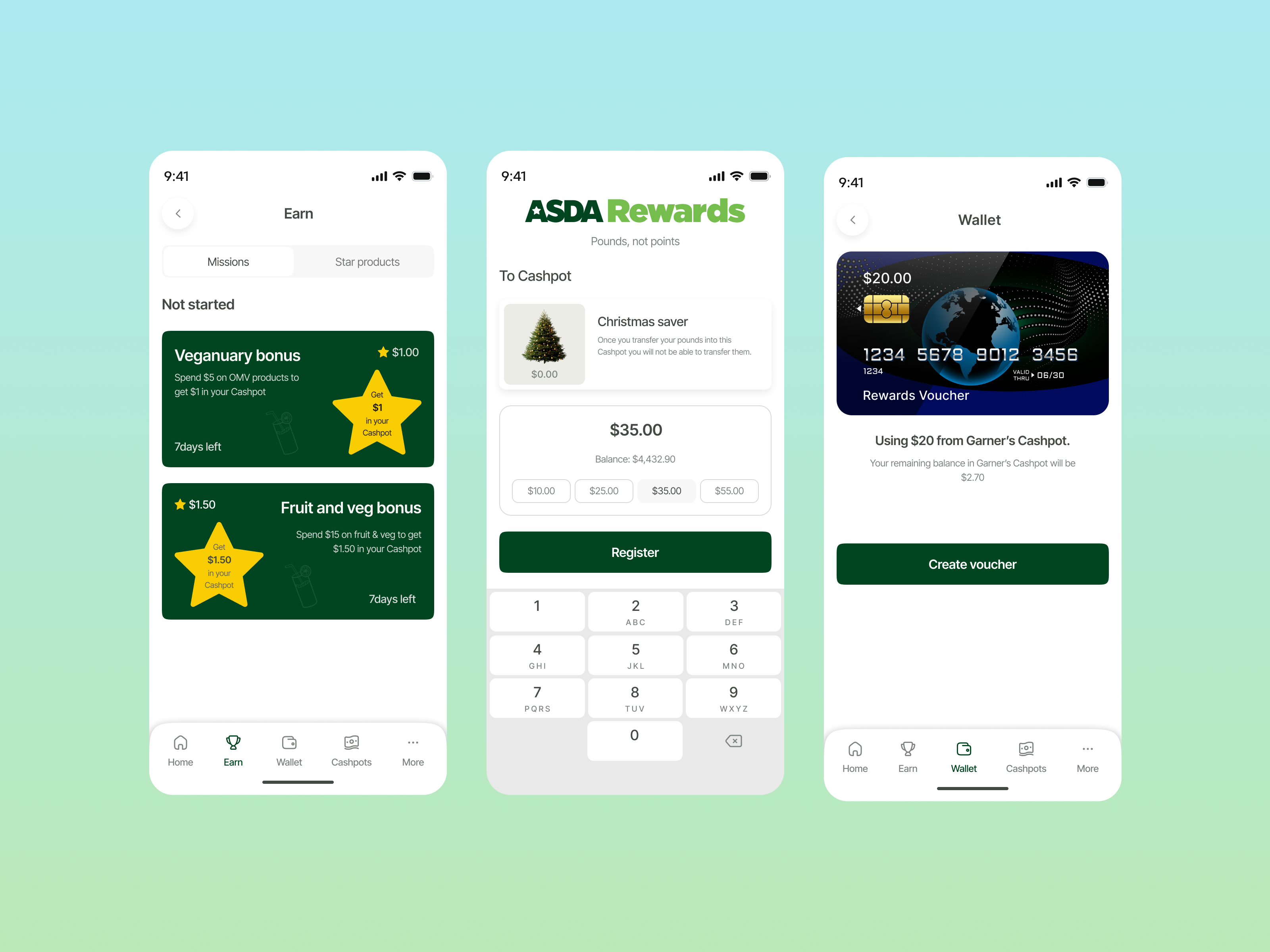 Asda Rewards - Food App Re-design by Tajkim Masum on Dribbble