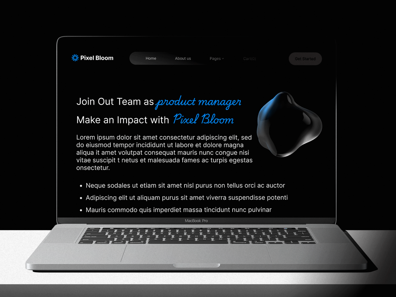 Pixel Bloom - Career Details Page Design by Zafre Media on Dribbble