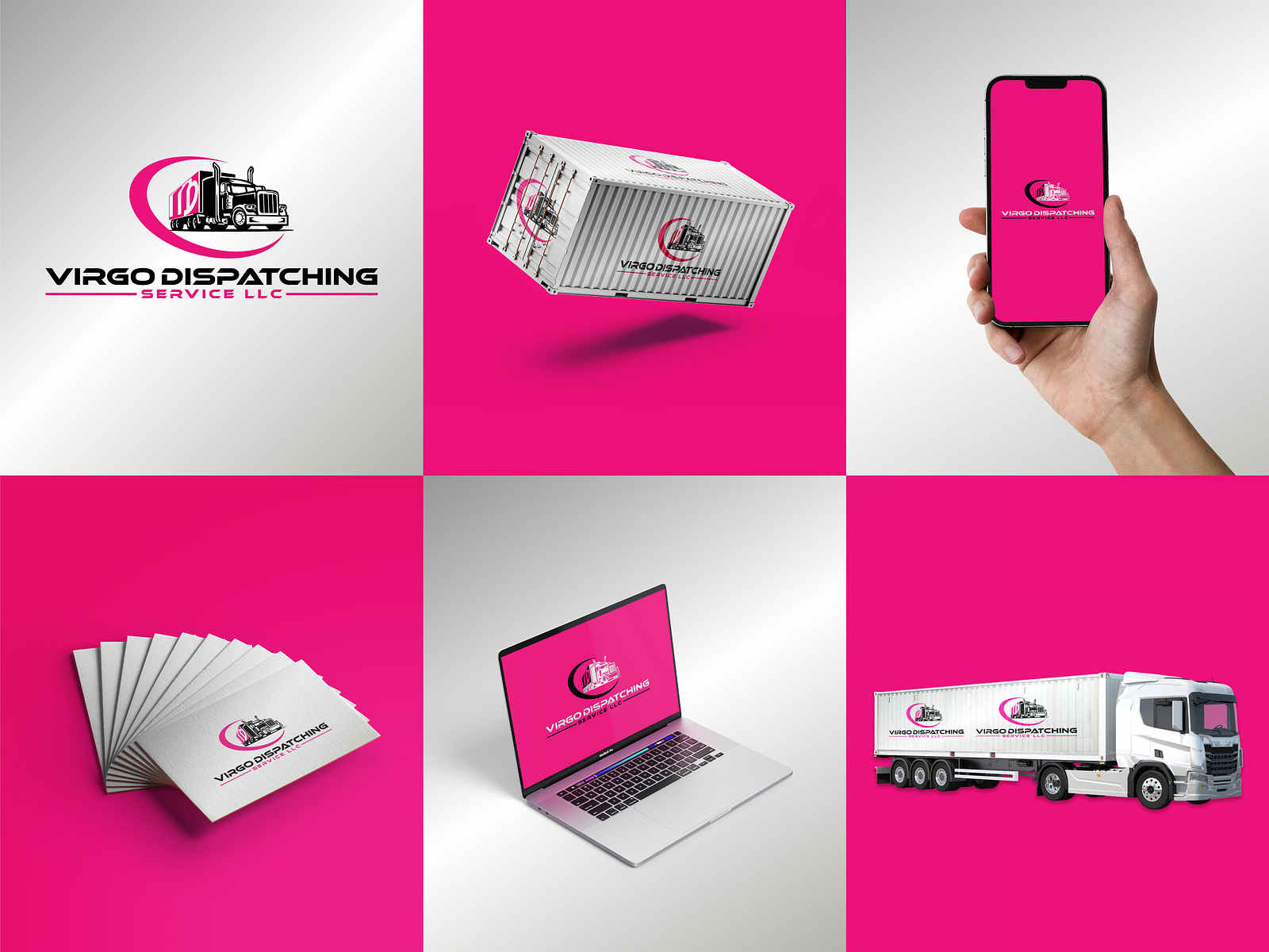 Dispatching Service Logo Design by Ripon Biswas on Dribbble