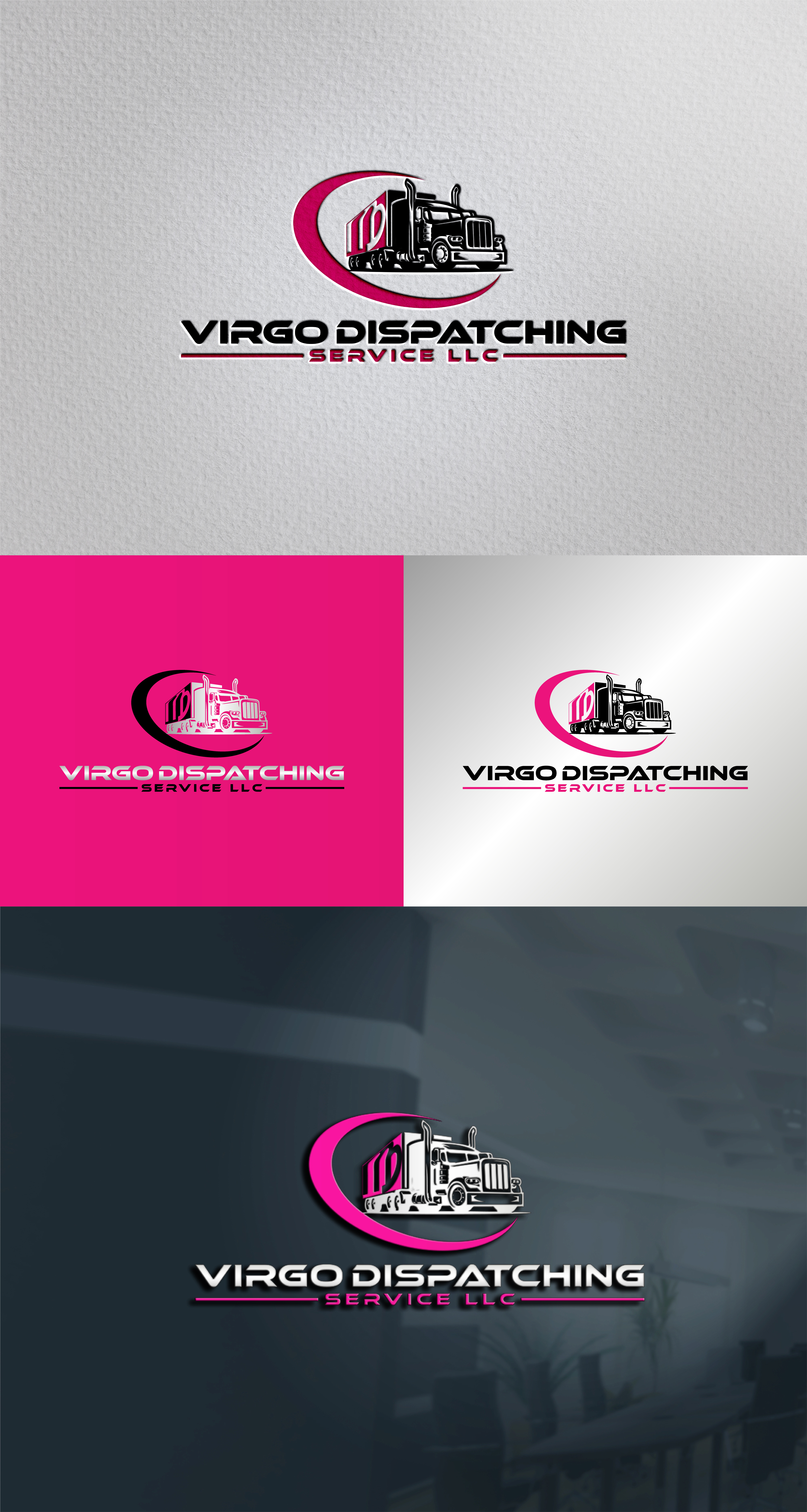 Dispatching Service Logo Design by Ripon Biswas on Dribbble