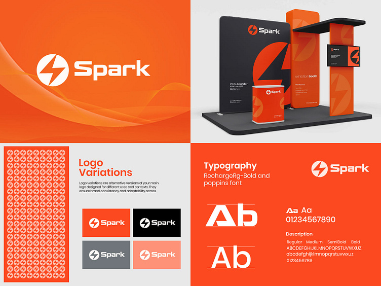 Spark Logo Design & Branding by sohel_rana on Dribbble