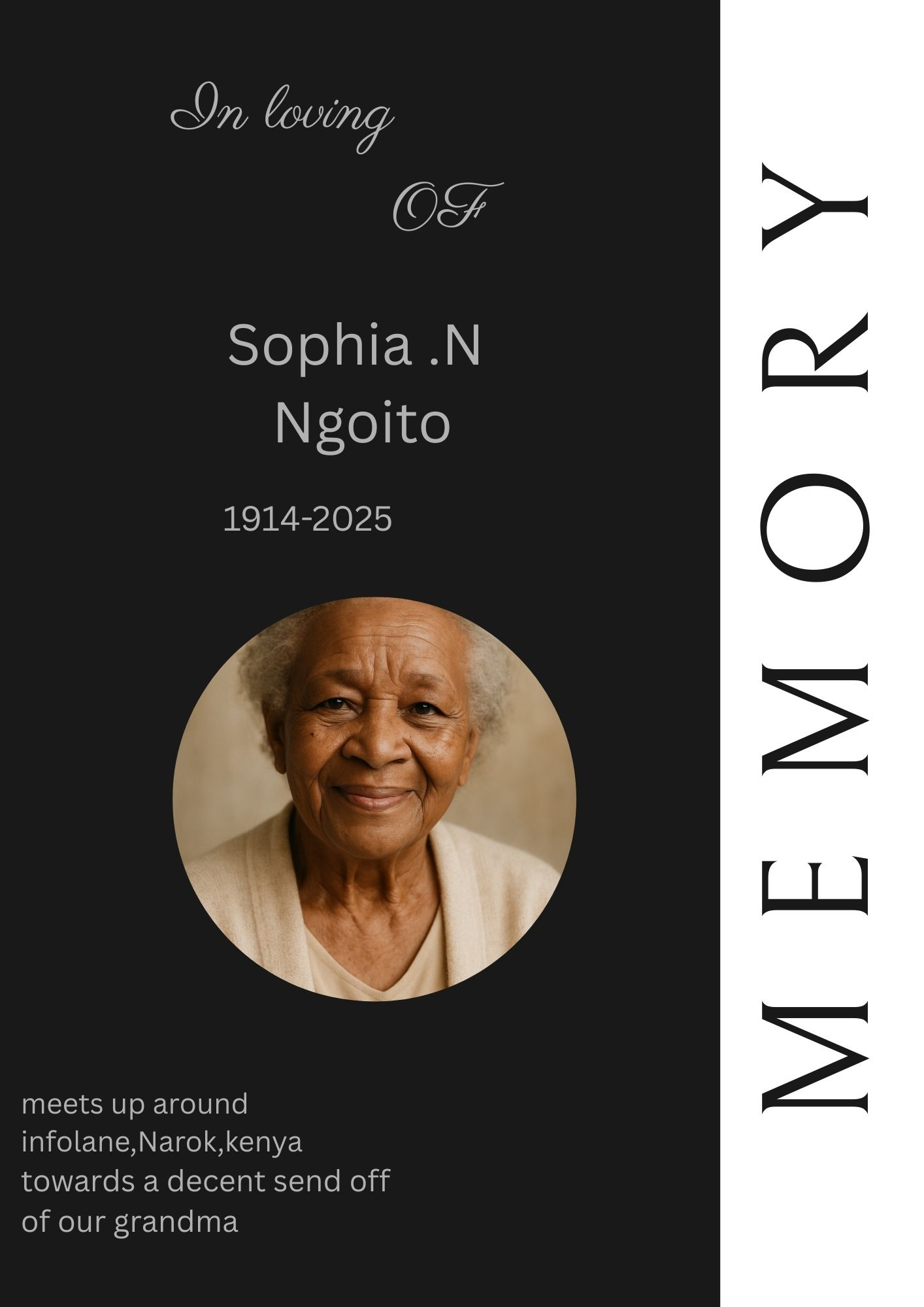 Heartfelt Funeral Eulogy Writing by Joel Mwangi on Dribbble