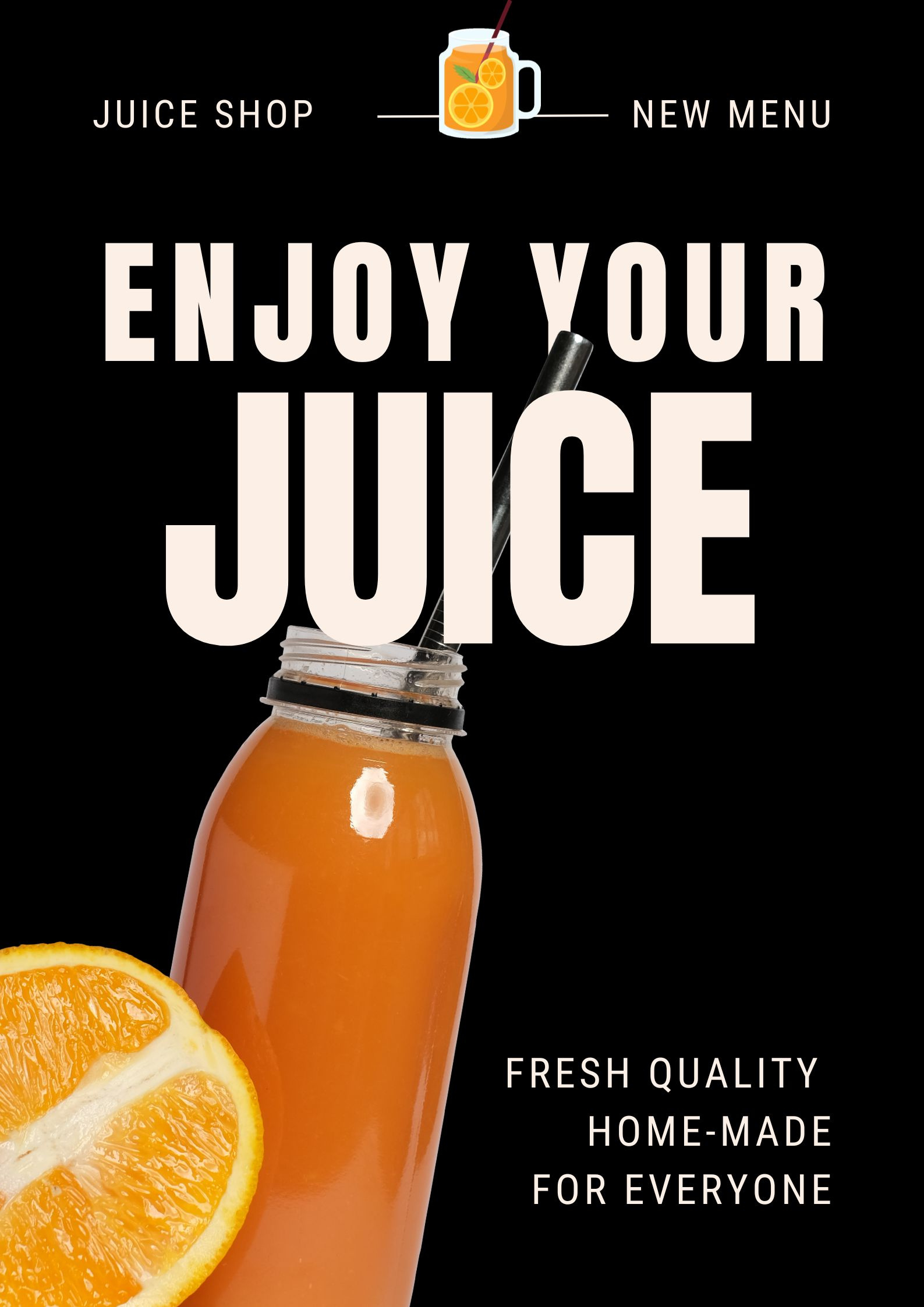 Juice Shop Poster by Astronomer graphic designer on Dribbble