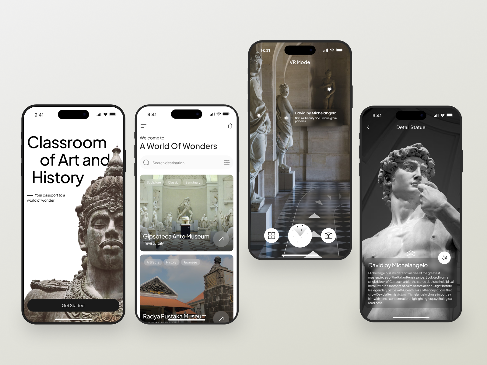 Museum Virtual Tour Mobile App by Dhimas Mo for Emura on Dribbble