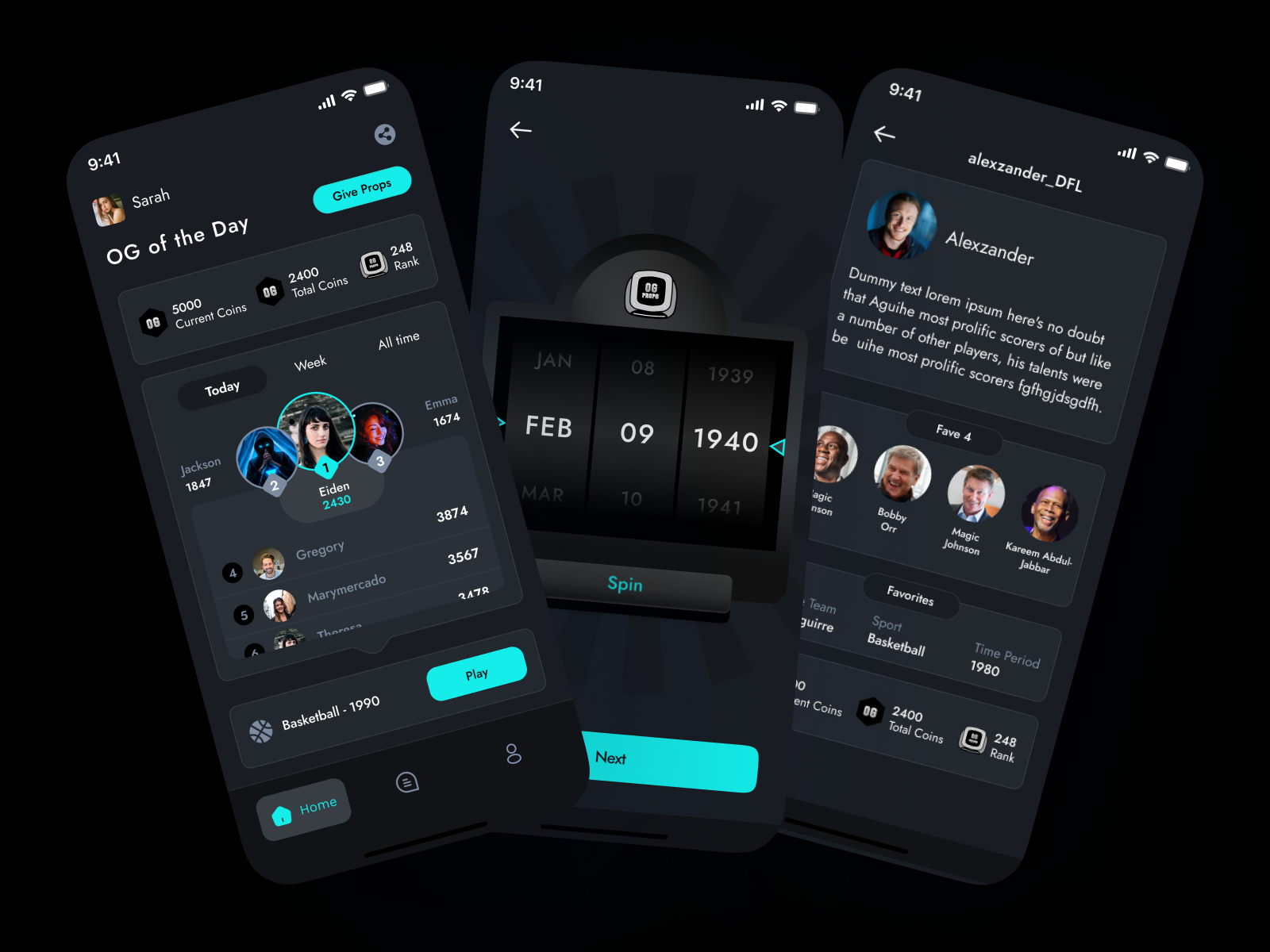 🎯 OG PROPS APP by Tabrez Ali for Wve Labs on Dribbble
