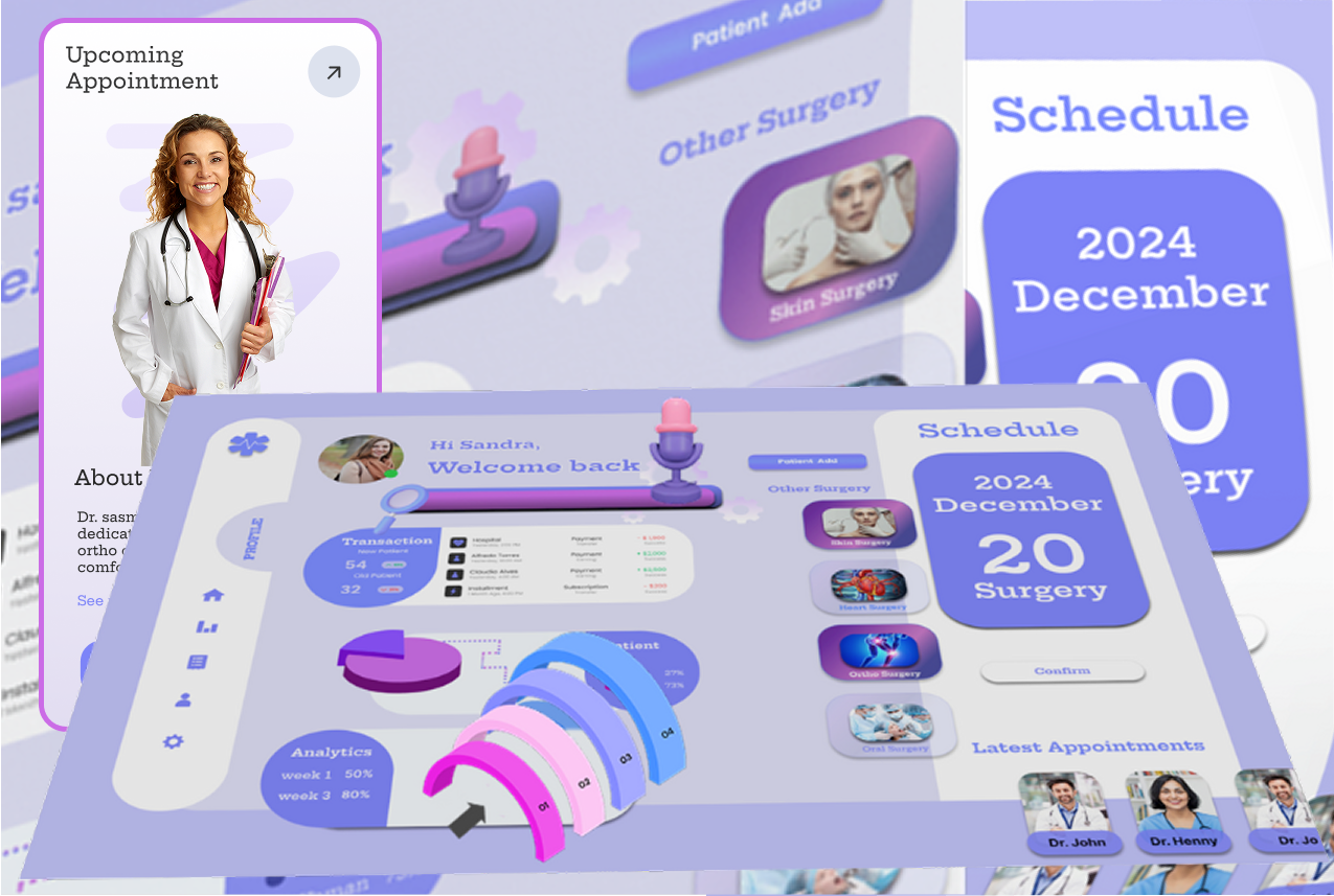 Docto App UI Concept by Codes Clue on Dribbble