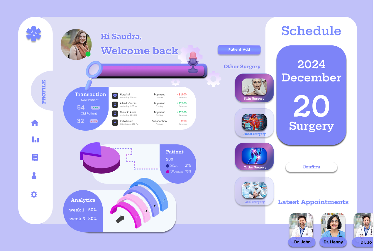 Docto App UI Concept by Codes Clue on Dribbble
