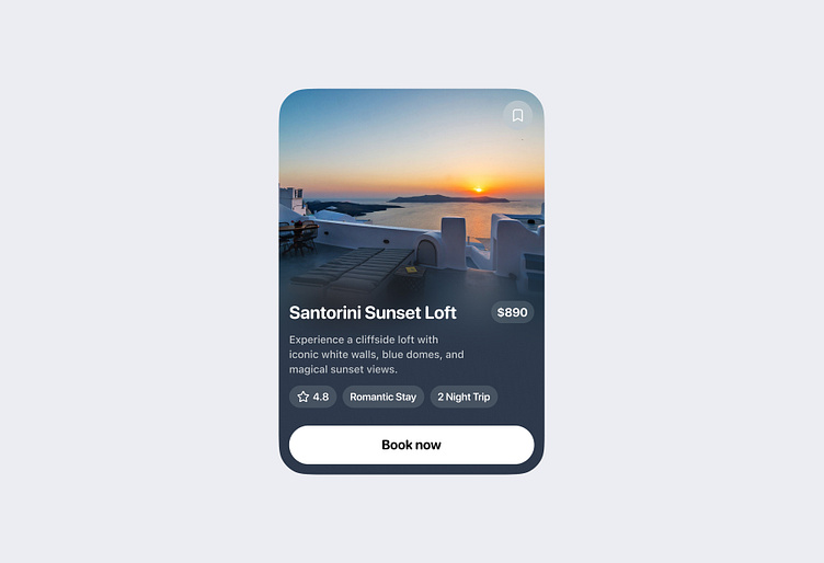 Travel Guide Card UI | Clean Card Design | Travel App by Asim Antule on ...
