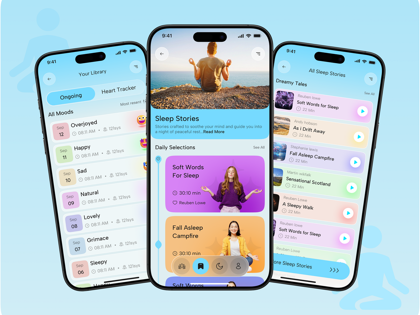 MENTAL HEALTH - MOBILE APP DESIGN FOR MIND FULNESS by Sk Ashikuzzaman ...
