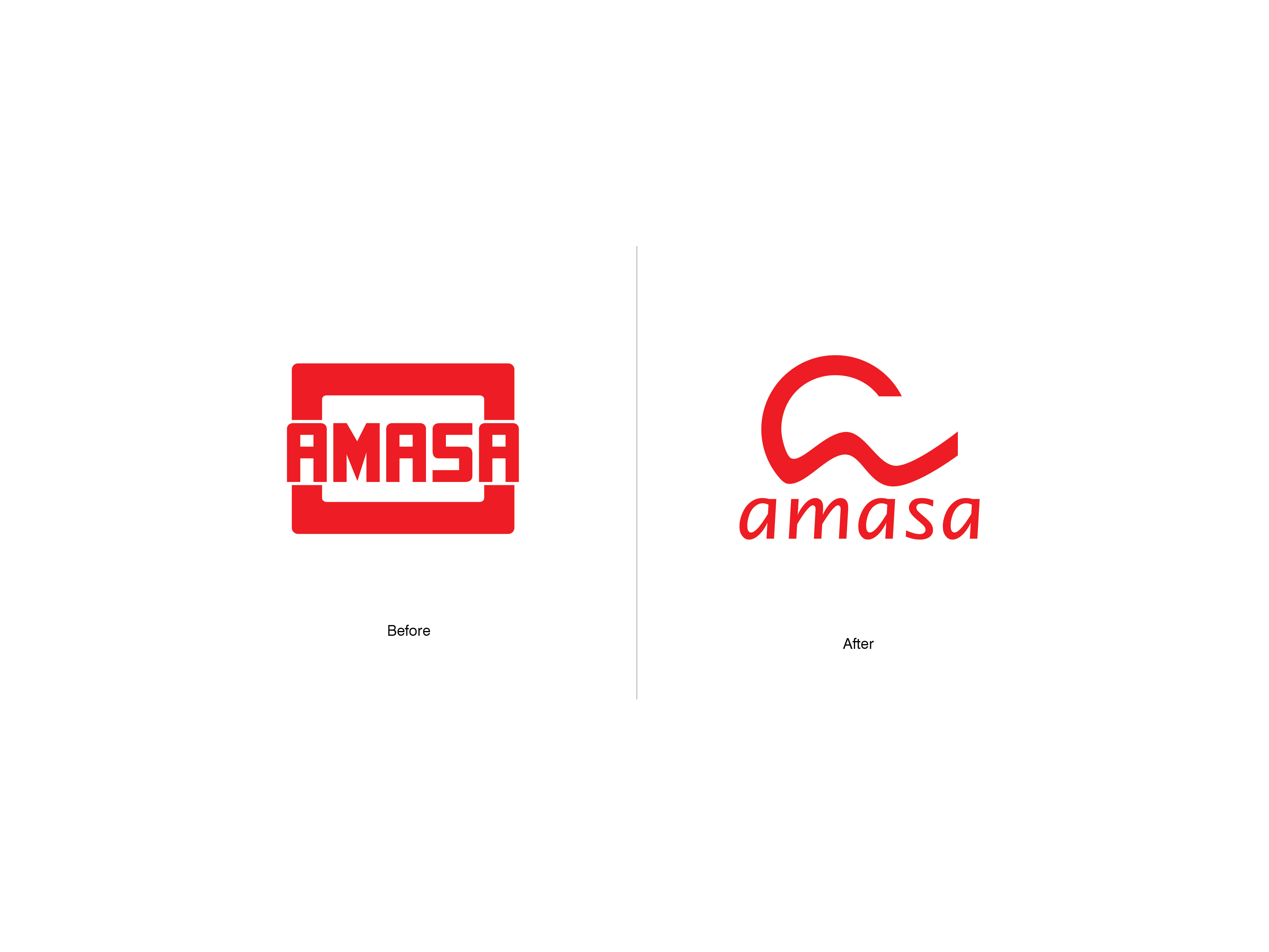 Amasa - Logo redesign by Sergio Deabreu on Dribbble