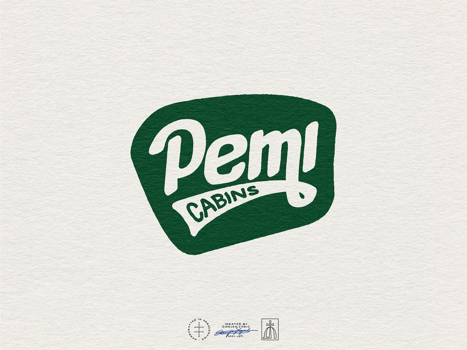 Pemi Cabins Badge Logo by Coric Design on Dribbble