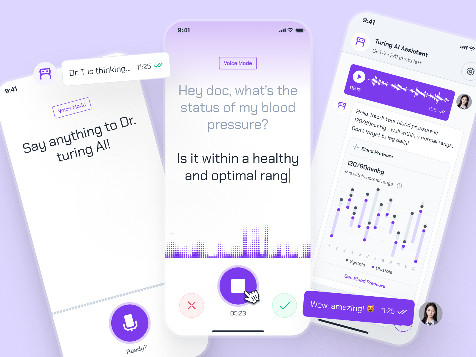 turing v2: AI Smart Healthcare App - Health Score UIUX by strangehelix on Dribbble