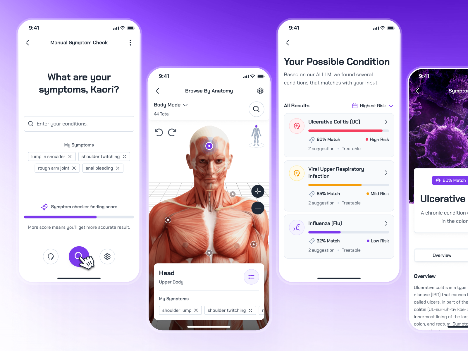turing v2: AI Smart Healthcare App - AI Health Assistant UI by strangehelix on Dribbble