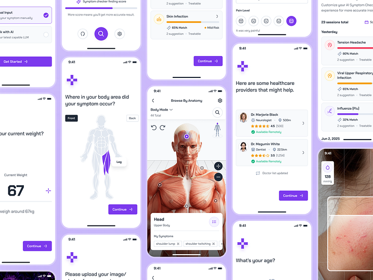 turing v2: AI Smart Healthcare App - Medication Tracker UIUX by strangehelix on Dribbble