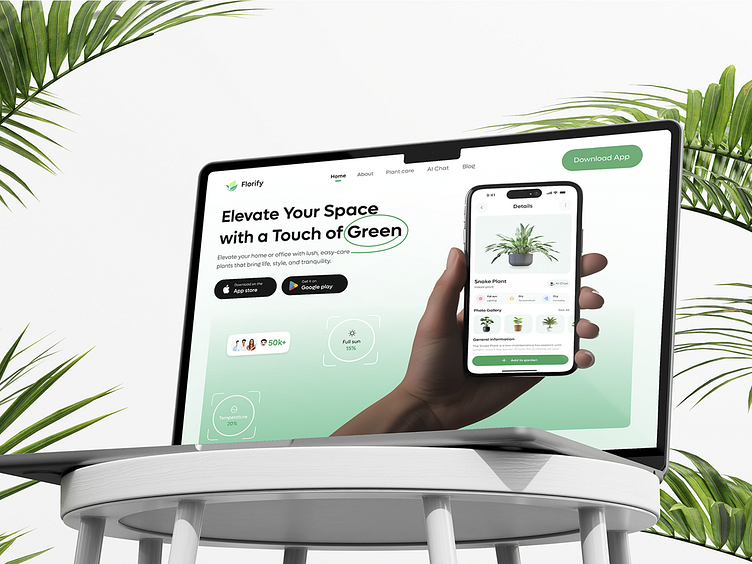 Mobile app landing page design by Asif Iqbal on Dribbble