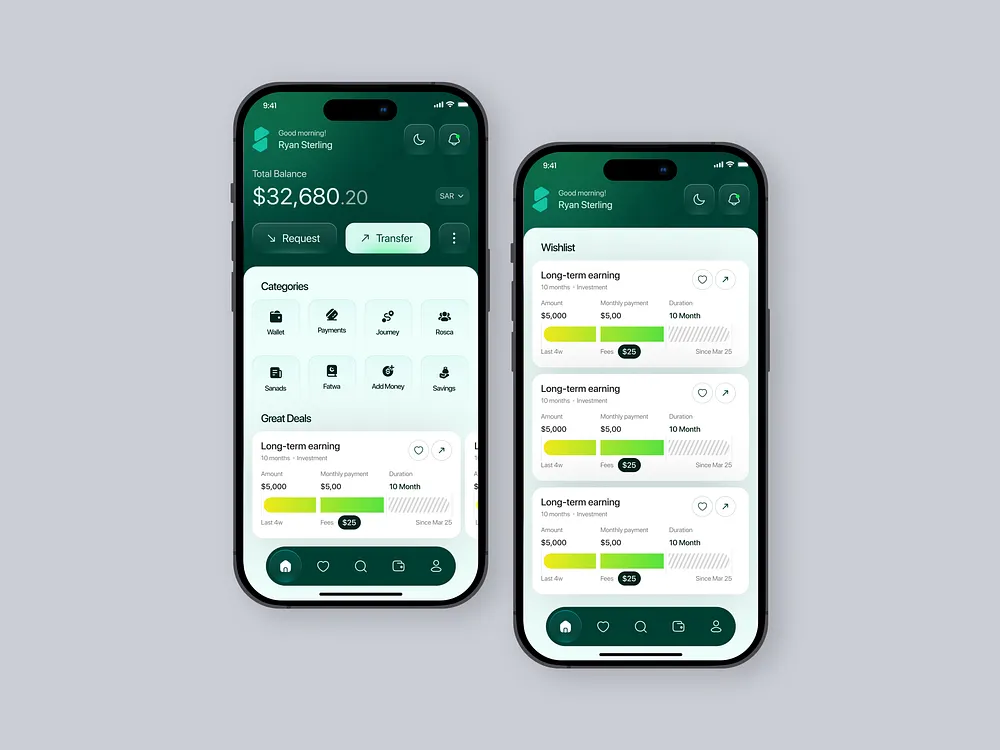 Browse thousands of Savings App images for design inspiration | Dribbble