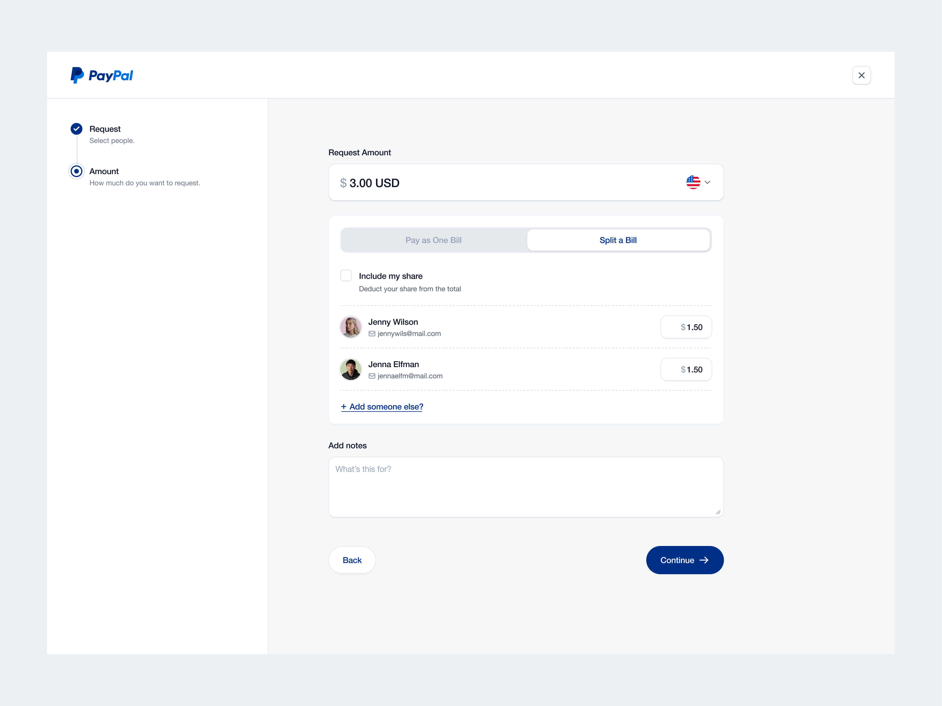 Paypal Redesign - Request Money by Dipa Product for Dipa Inhouse on ...