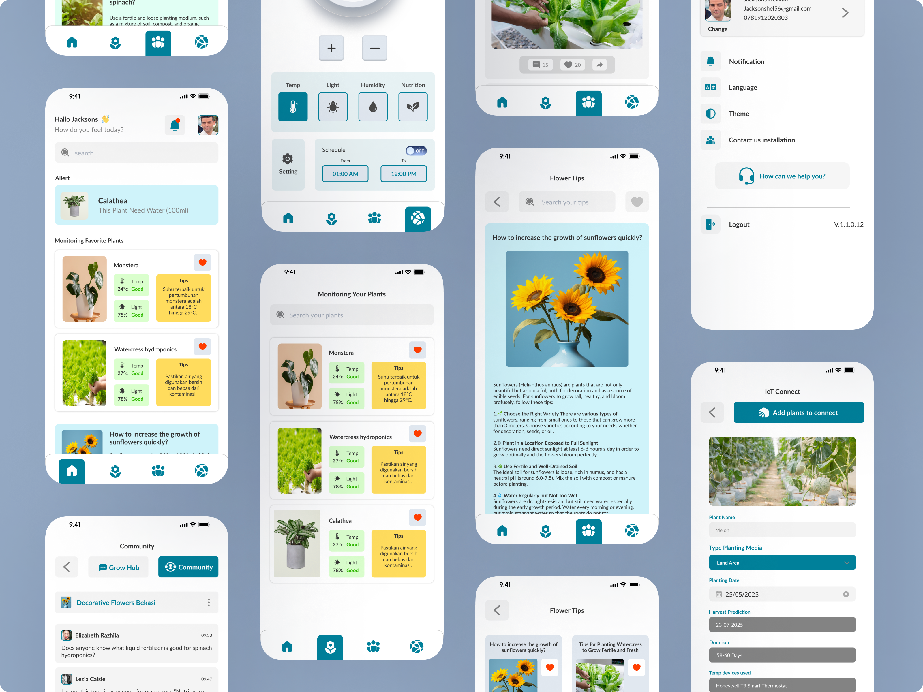 Grow Smart Mobile APP by Nabiil Azzumar L on Dribbble