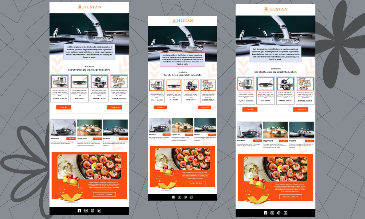 Luxury Email Templates That Drive Culinary Engagement by Fatema Toj ...