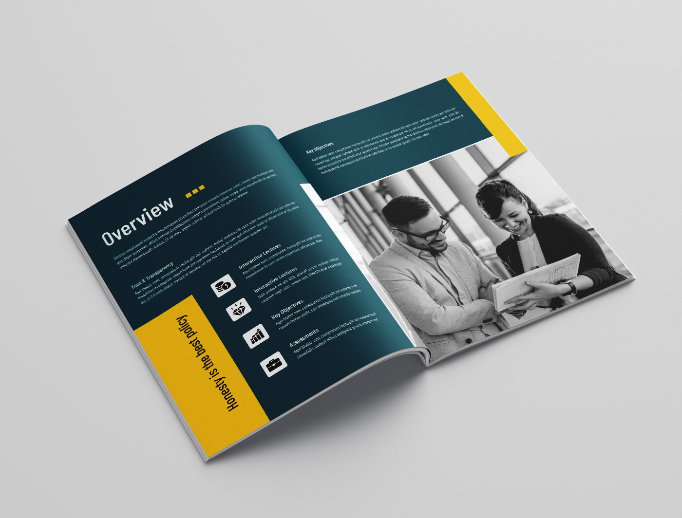Procedure Handbook Brochure For Corporate Companies Template by ...