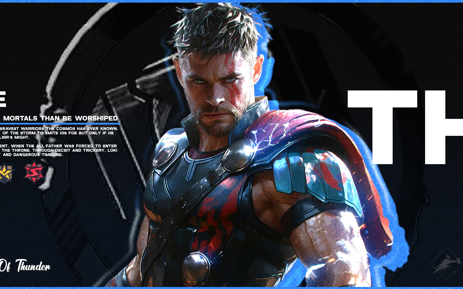 Marvel Rivals Header design | Thor Vanguard by Adib Hasan on Dribbble