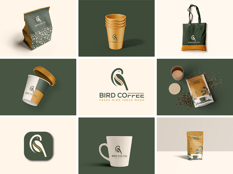 Bird Coffee logo | Coffeeshop and cafe Logo Design by Designer Nishad ...