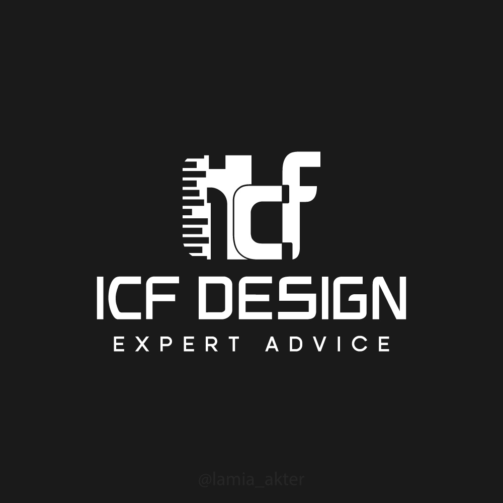 ICF Design – Construction Brand Identity by Lamia Akter on Dribbble