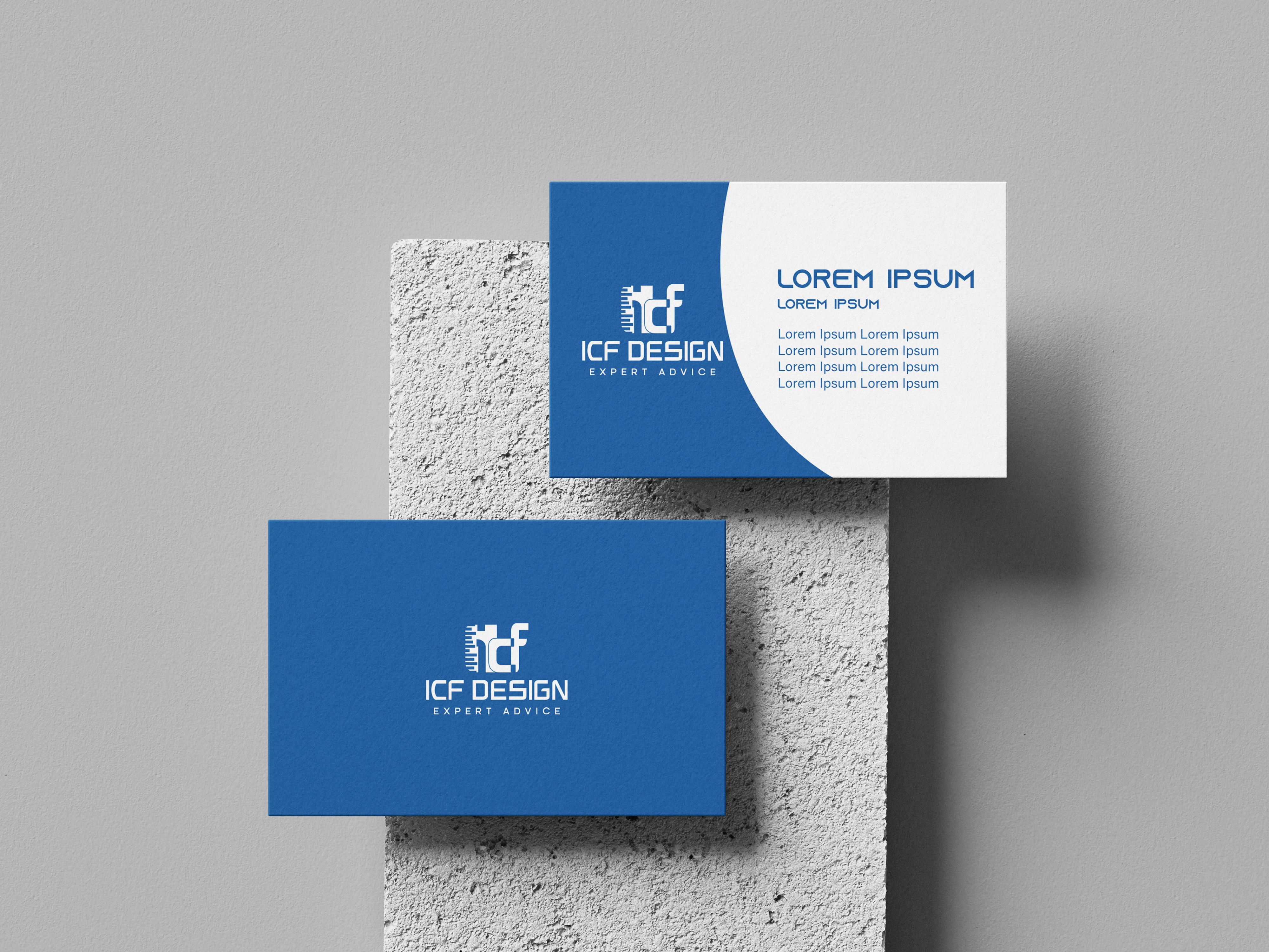 ICF Design – Construction Brand Identity by Lamia Akter on Dribbble