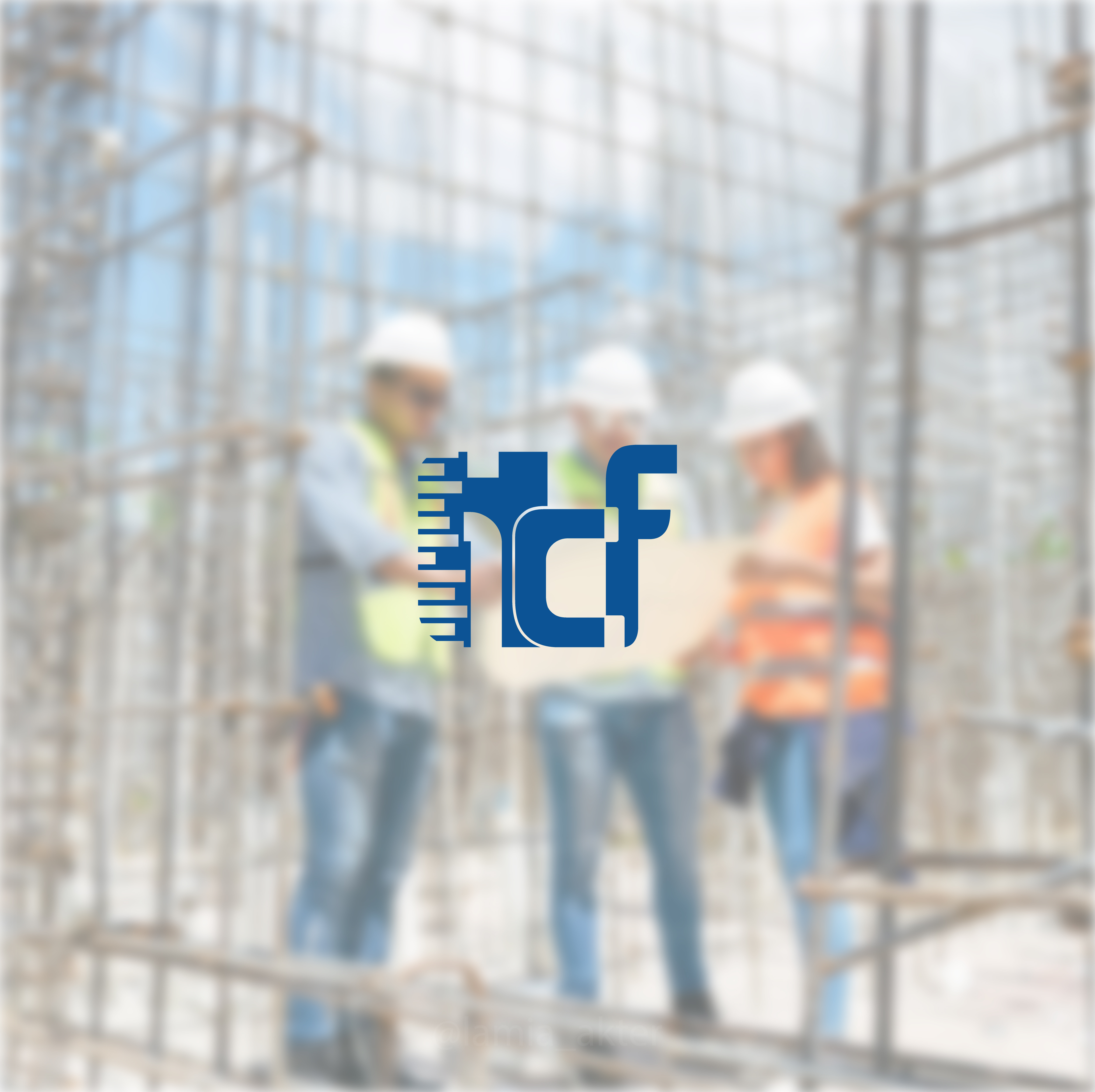 ICF Design – Construction Brand Identity by Lamia Akter on Dribbble
