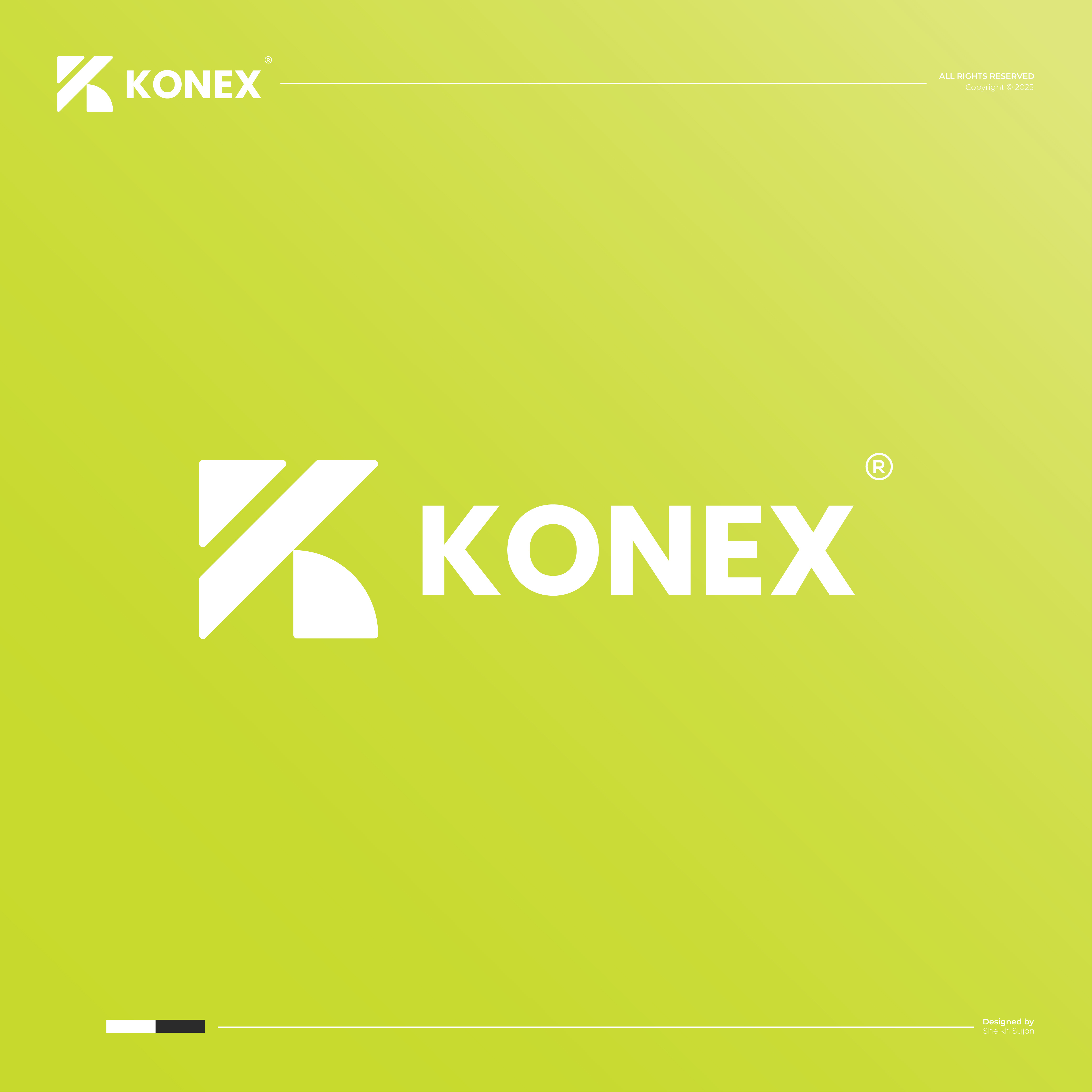 Konex Logo Design (Unused) by sheikh sujon design on Dribbble