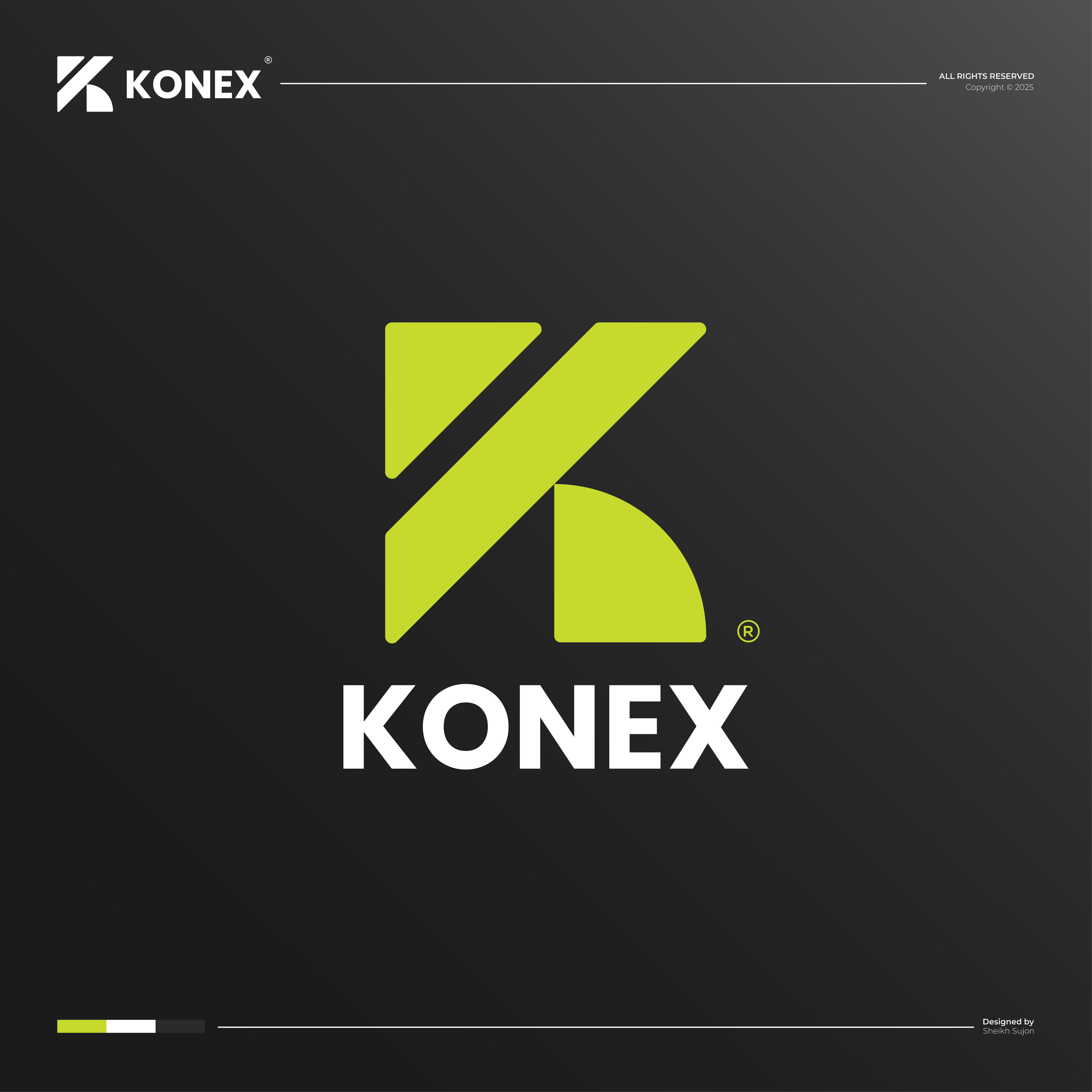 Konex Logo Design (Unused) by sheikh sujon design on Dribbble